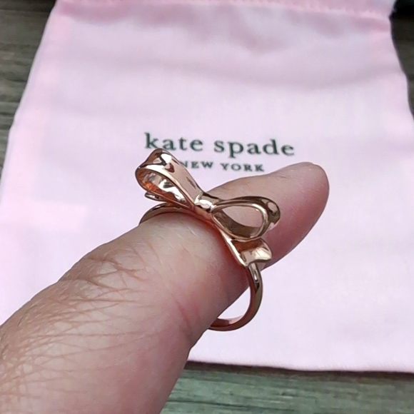kate spade | Jewelry | Kate Spade Bow Ring | Poshmark